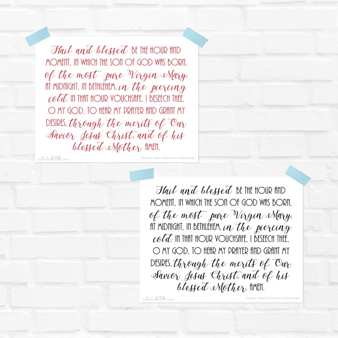 Catholic All December - Catholic All Year