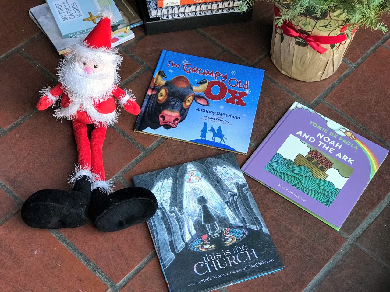 St. Nicholas Catholic Book Stack - Catholic All Year