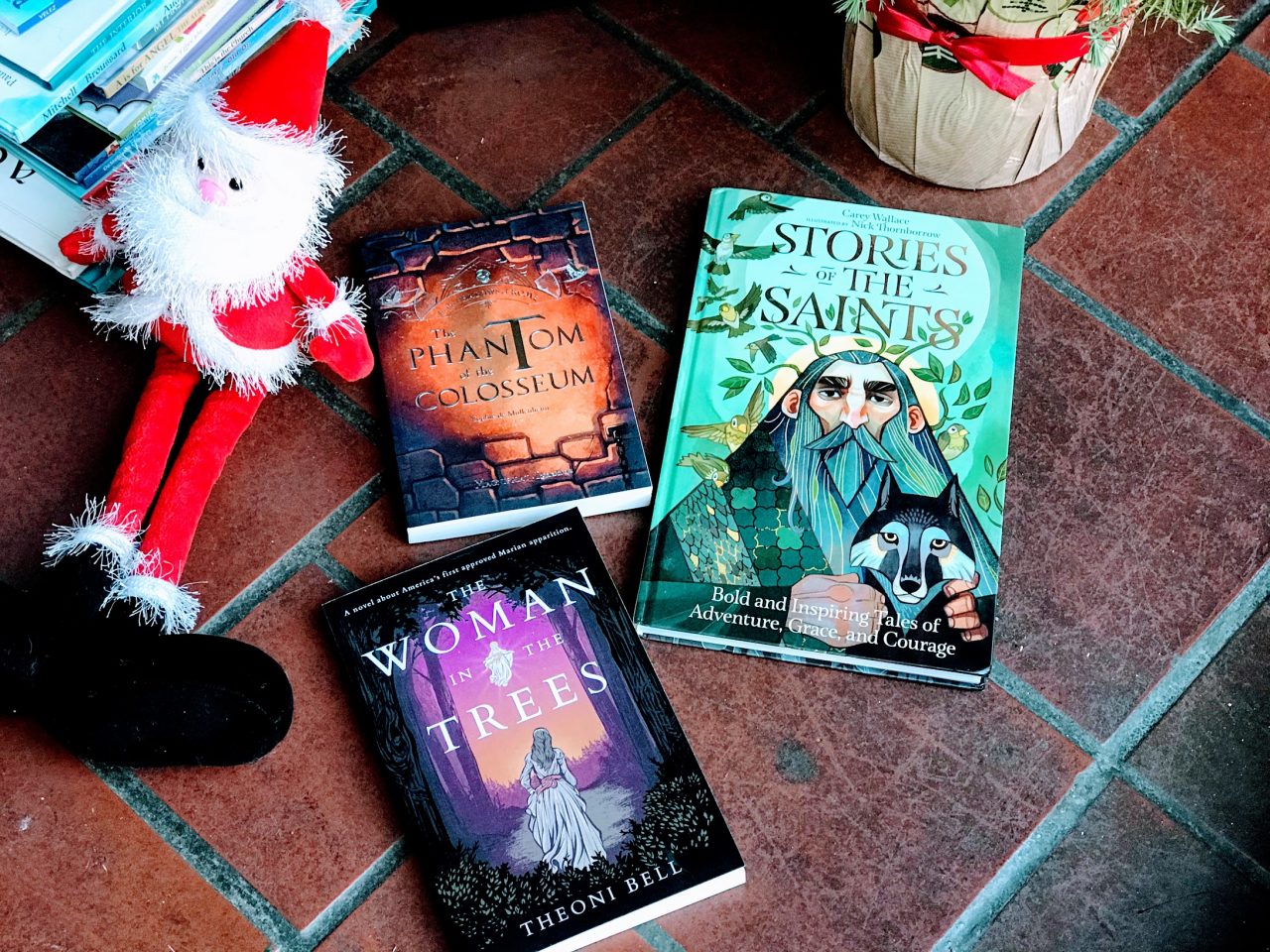 St. Nicholas Catholic Book Stack - Catholic All Year