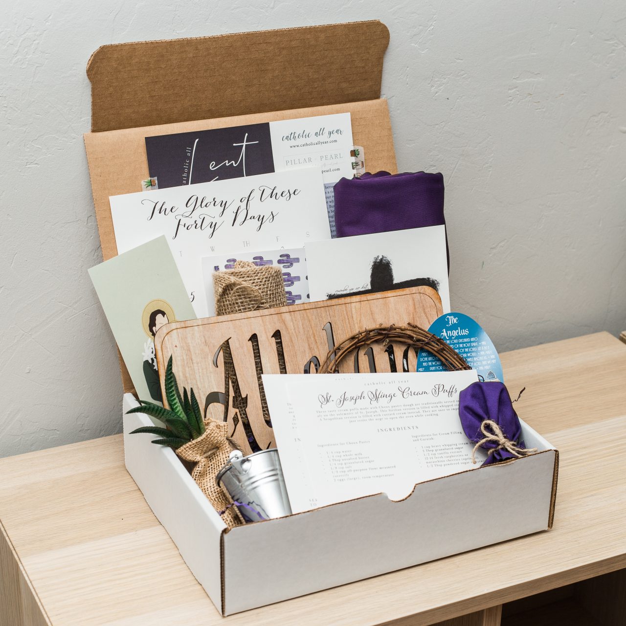 Liturgical Year Subscription Boxes, Meal Planner Catholic Mom Bundle ...