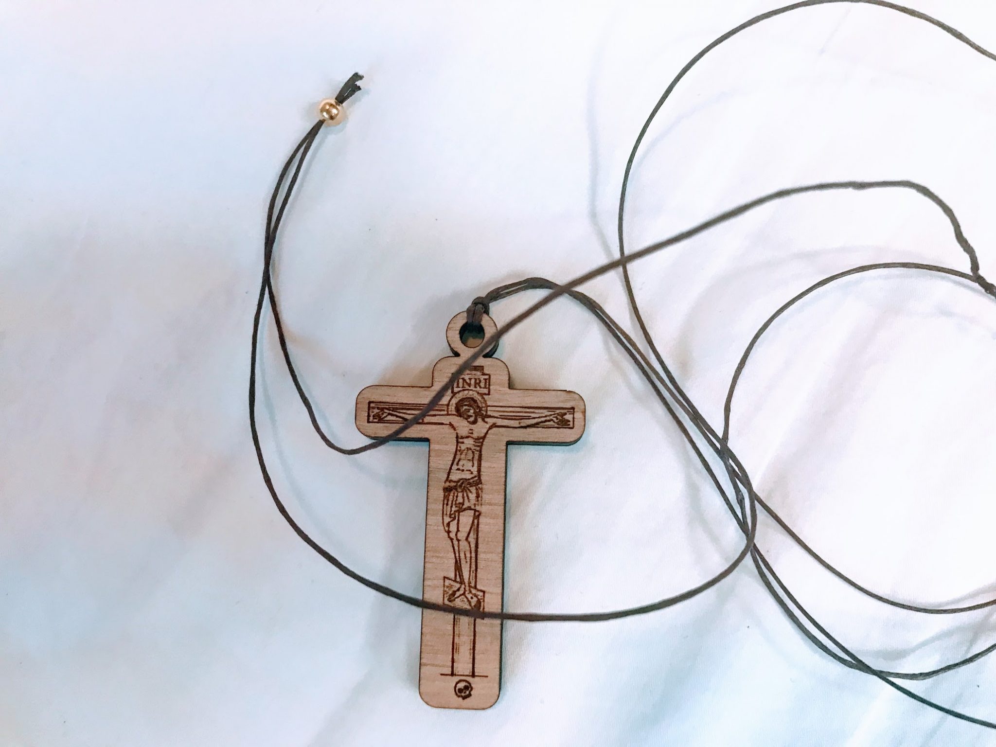 Making a Rosary with No Special Tools and Almost No Knots (because ...