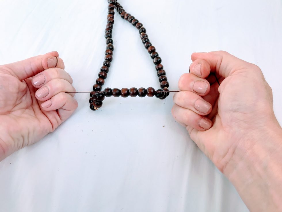 Making a Rosary with No Special Tools and Almost No Knots (because ...