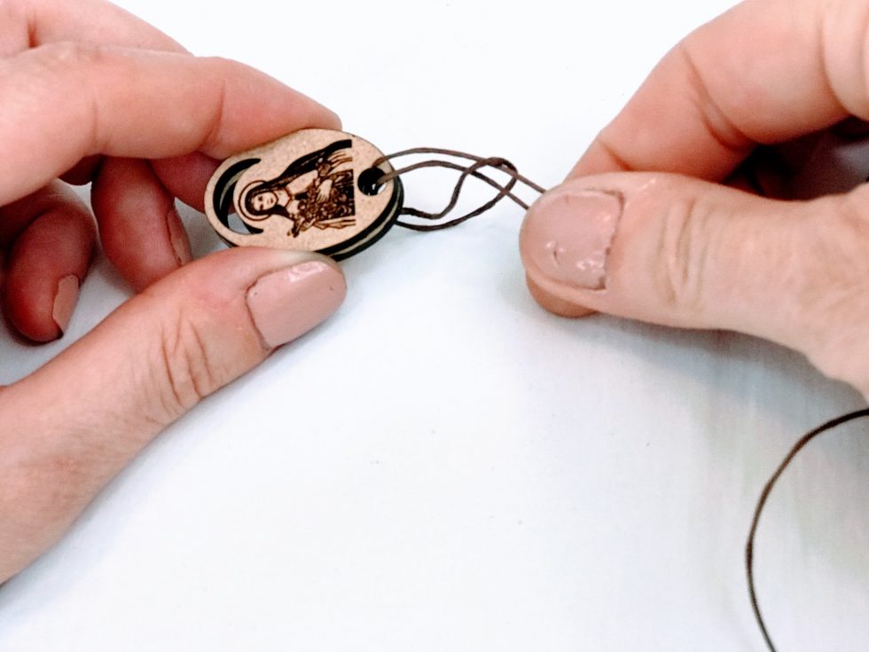 Making a Rosary with No Special Tools and Almost No Knots (because ...
