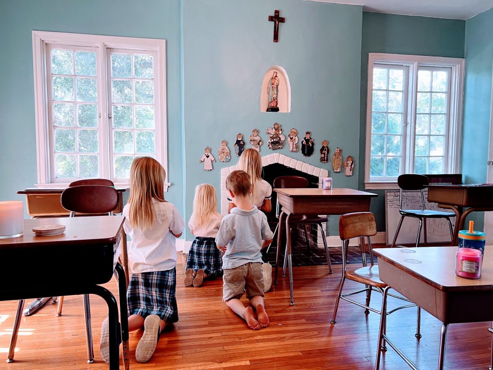 Our Catholic Morning Prayer Routine with Kids - Catholic All Year