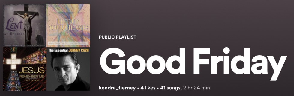 CAY Holy Week and Easter Playlists on Spotify - Catholic All Year
